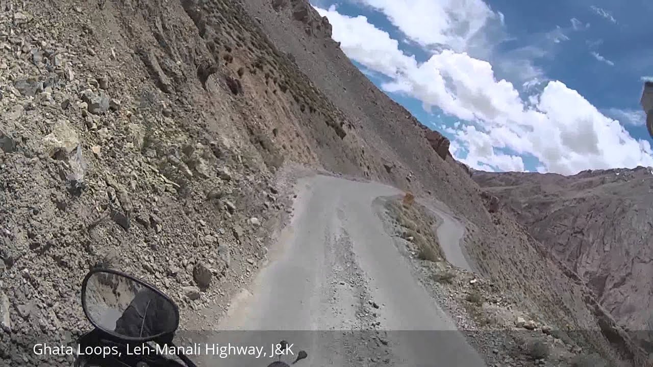 Ghata Loops, Leh - Manali Highway - YouTube