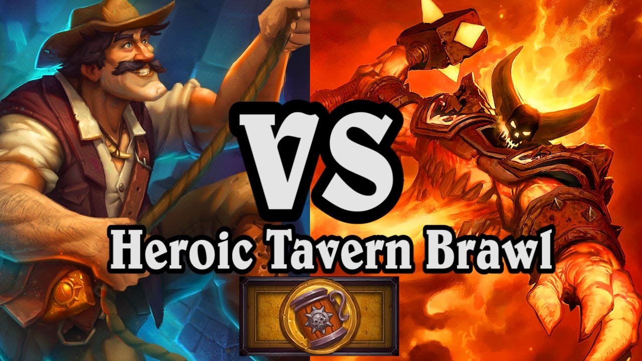 Heroic Tavern Brawl Reno Rogue VS Res Priest ~ One Night in Karazhan ...