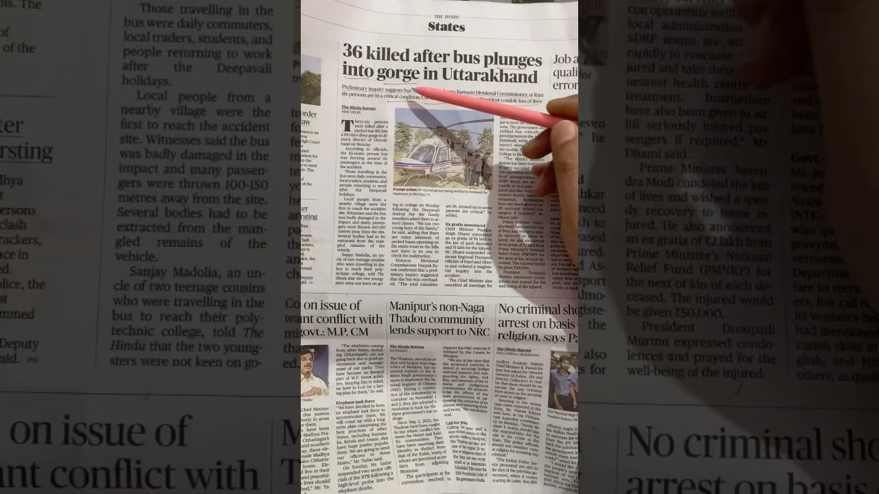 Learn English through the newspaper | English vocabulary | Newspaper ...