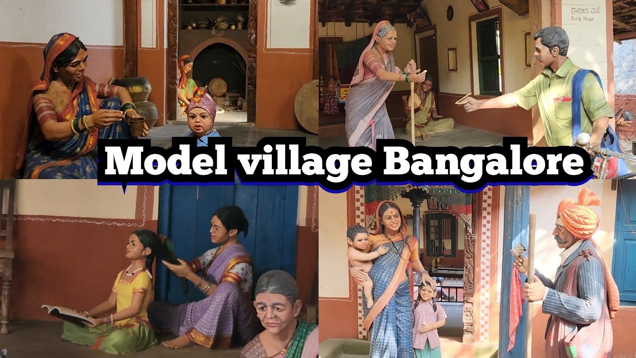 Model village Bangalore / Rangoli Gardens / Bangalore city / places ...