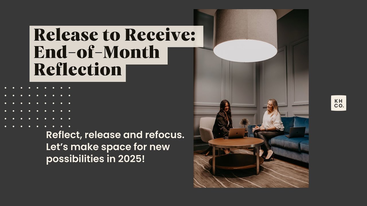 Release to Receive: April Reflection with Kate Hanson - YouTube