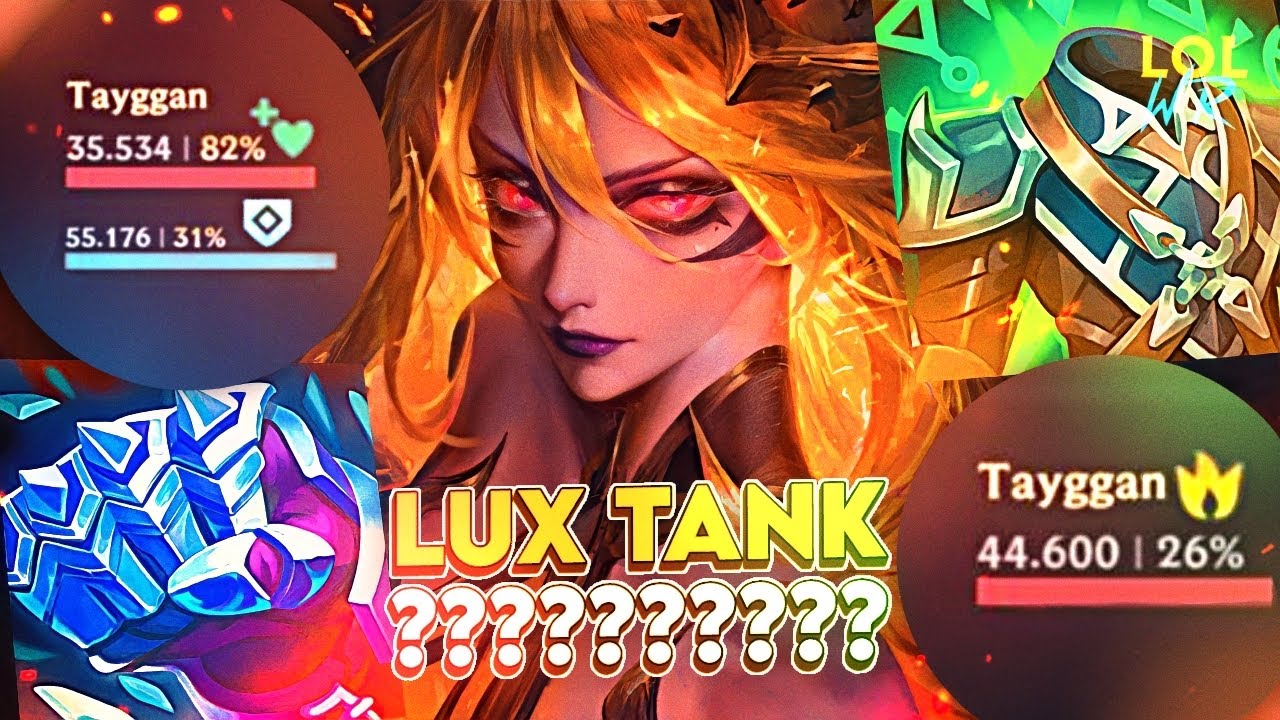 LUX TANK ESTÁ QUEBRADA!!! SIM, É VERDADE! - DESCOBRI A BUILD SECRETA ...