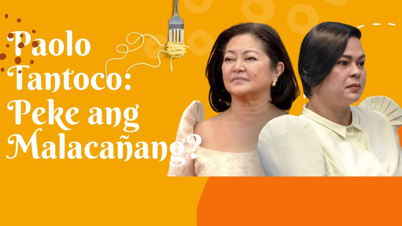 Paolo Tantoco Patay: Malacañang Nagkagulo! - YouTube