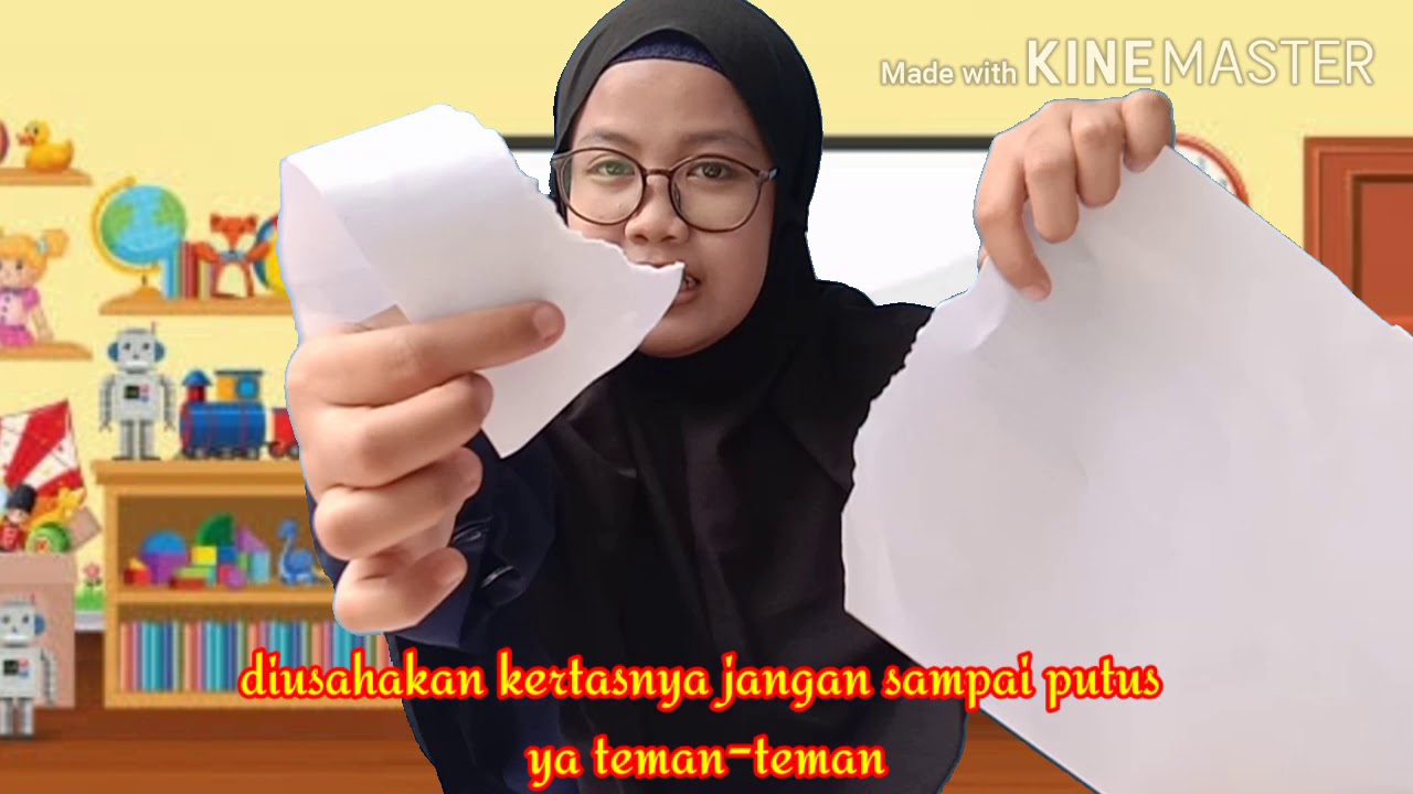 Bermain Merobek dan Meremas Kertas | melatih Motorik halus Bersama Bu ...