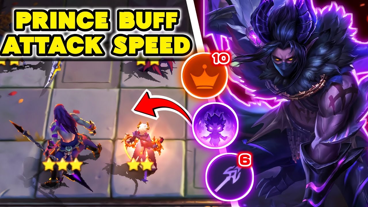 PRINCE BUFF ATTACK SPEED 6 LANCER + 10 SINERGI + PAO SKILL 3 | MODE ...