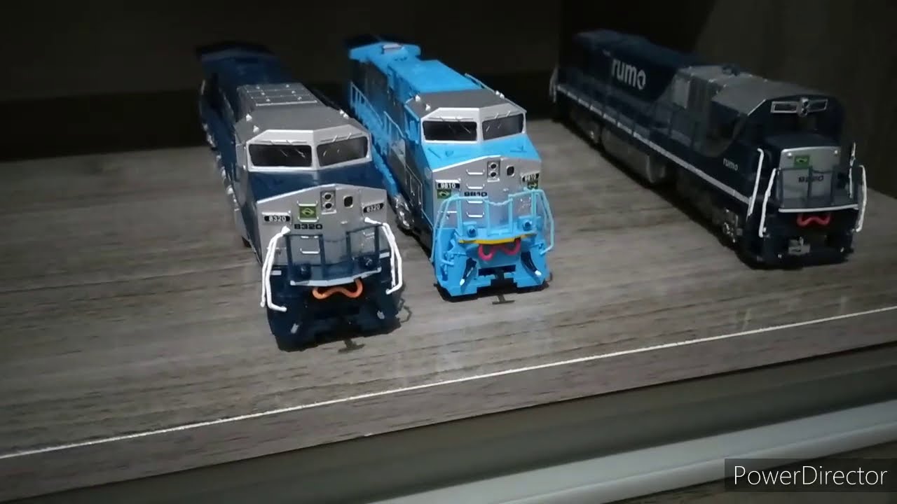Detalhamento feito na locomotiva AC44I Frateschi - YouTube