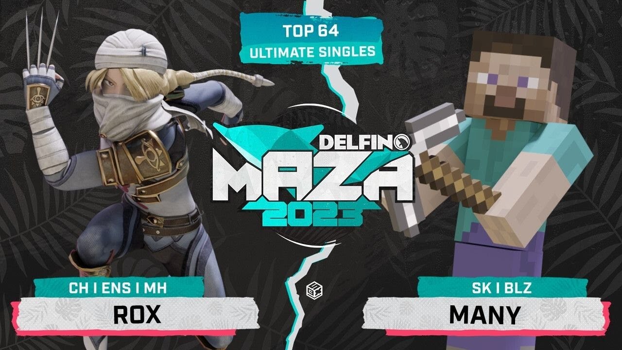 Delfino Maza 2023 [ESP] - Top 64 W - Rox (Sheik) Vs. Many (Steve ...