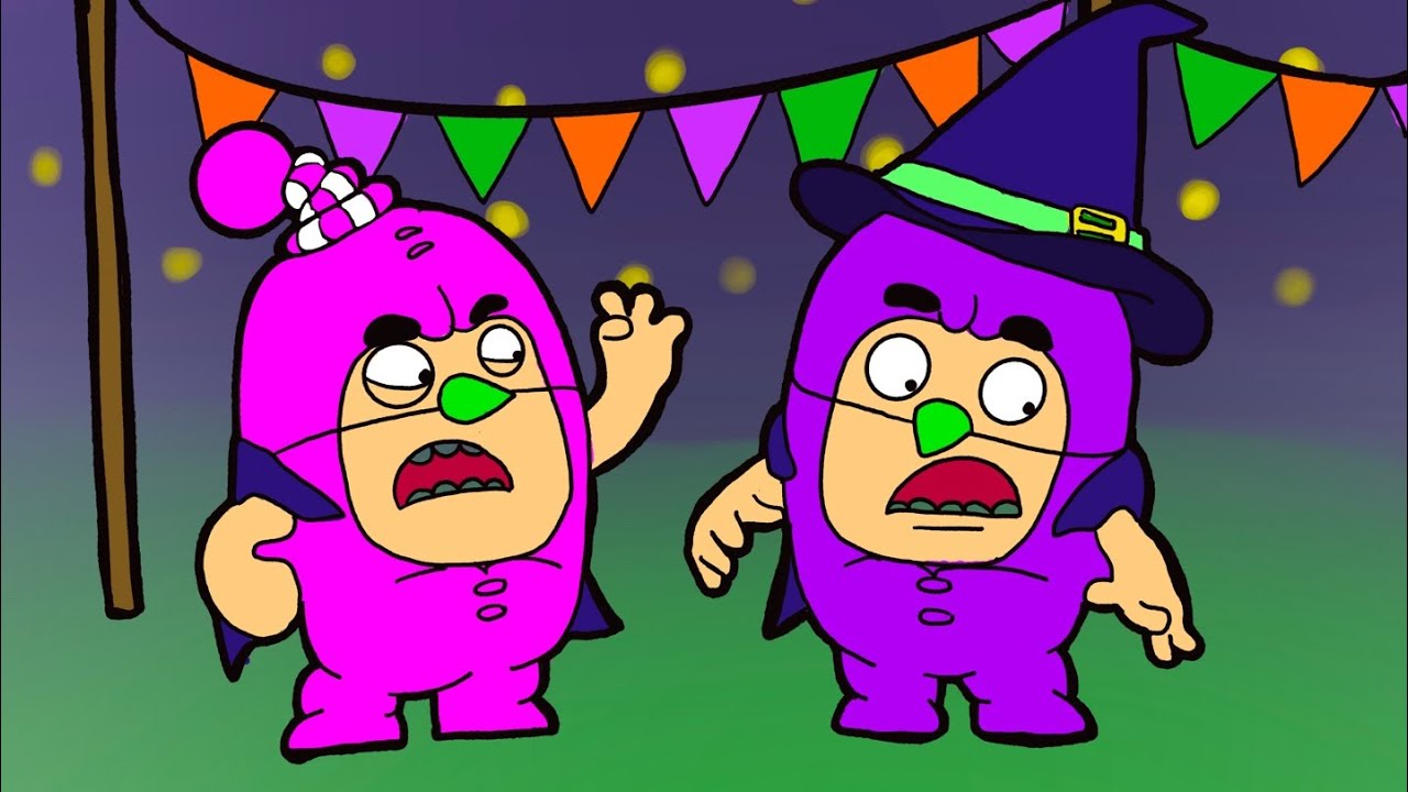 Magical coloring box / Oddbods Colorinpages/ Oddbods coloring and ...
