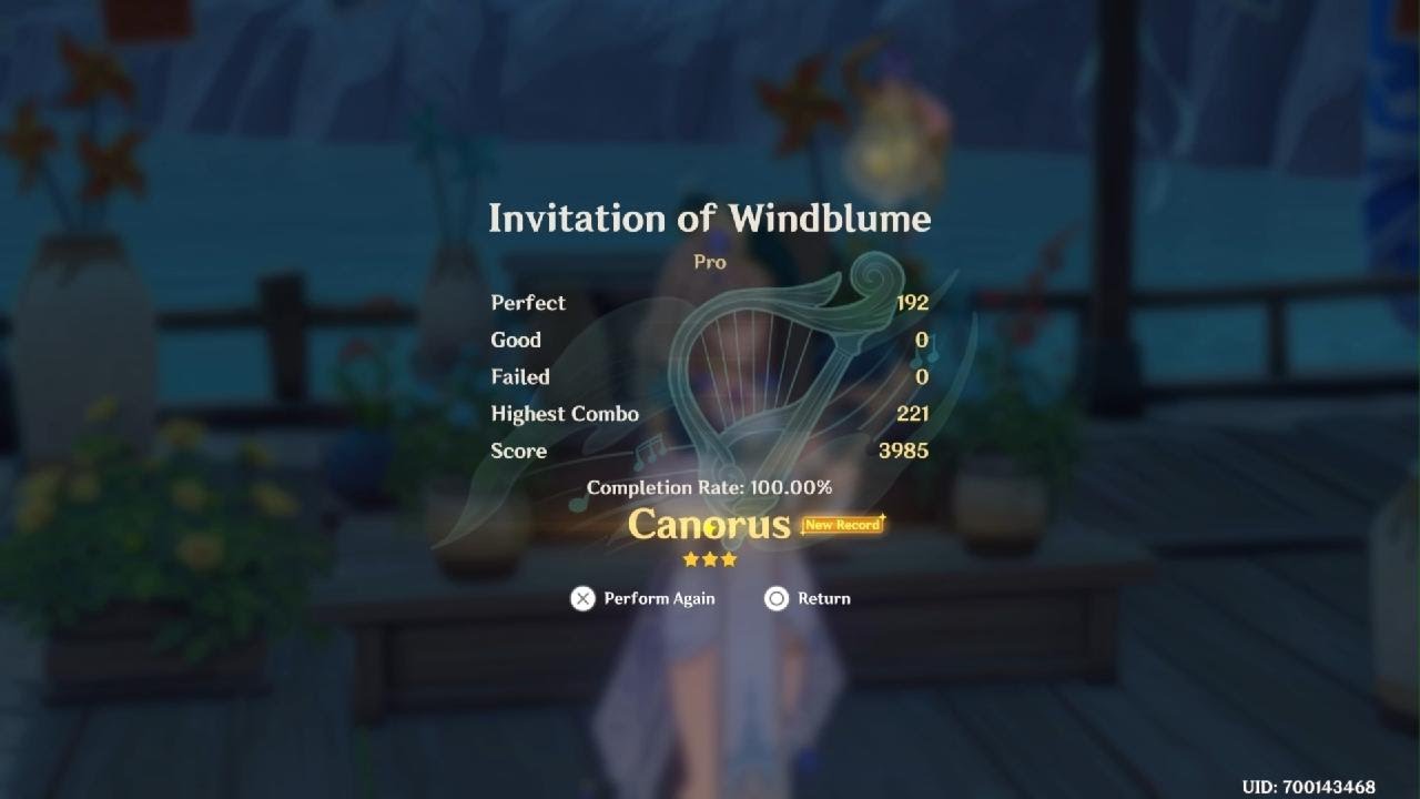 Genshin Impact Invitation of Windblume Pro Mode Max - YouTube