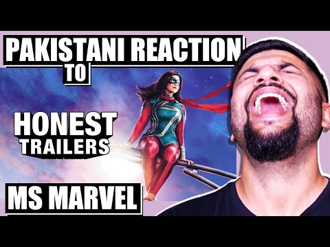 Pakistani Reacts To Honest Trailers | MS MARVEL - YouTube