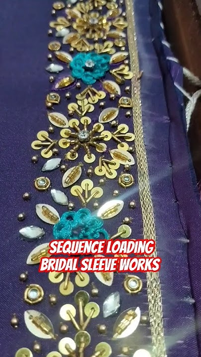 sequence loading ideas 💥bridalaariblouse💥#renugaaaridesigner #tharamangalam #trendingfeed - YouTube
