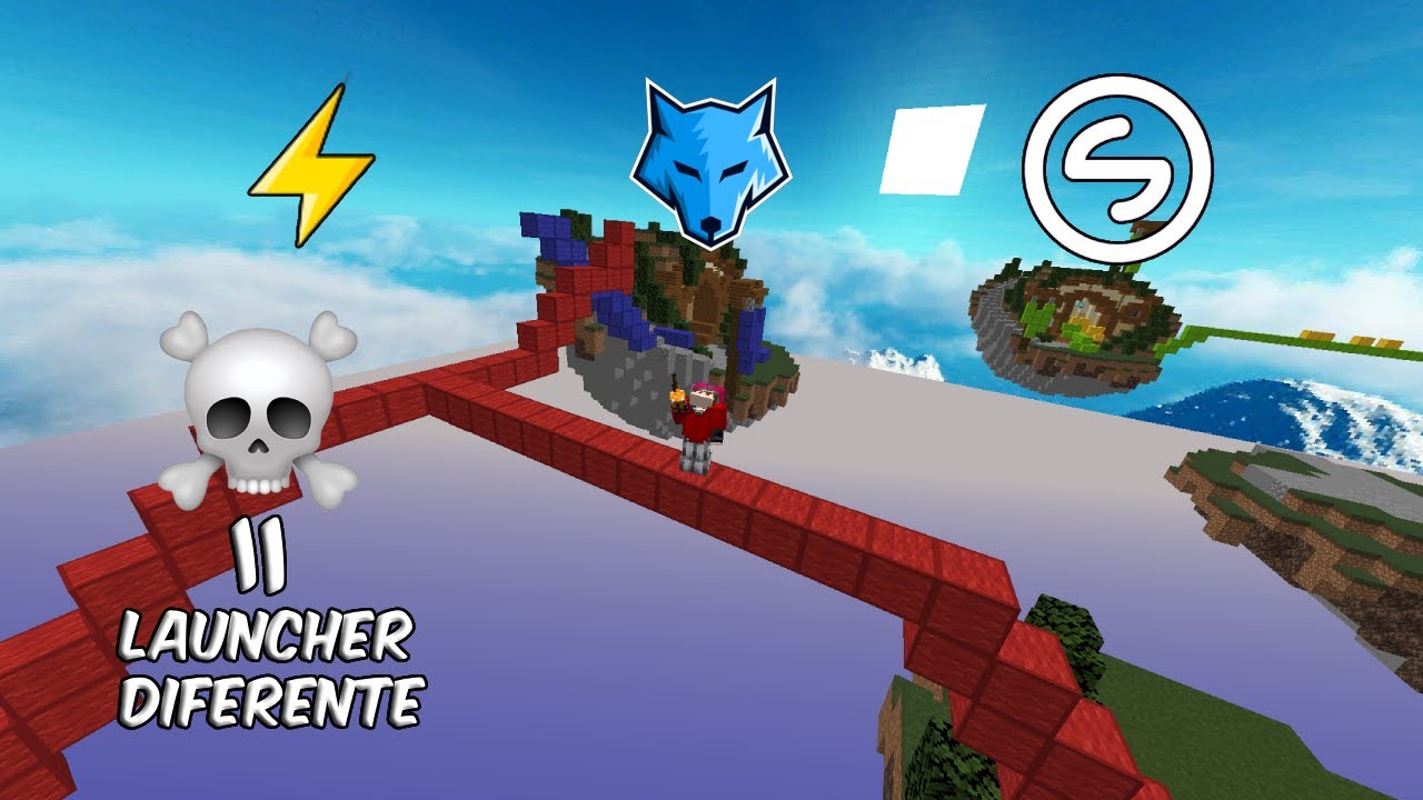 Minecraft bedwars pero si morimos cambiamos de launcher 2.0 - YouTube