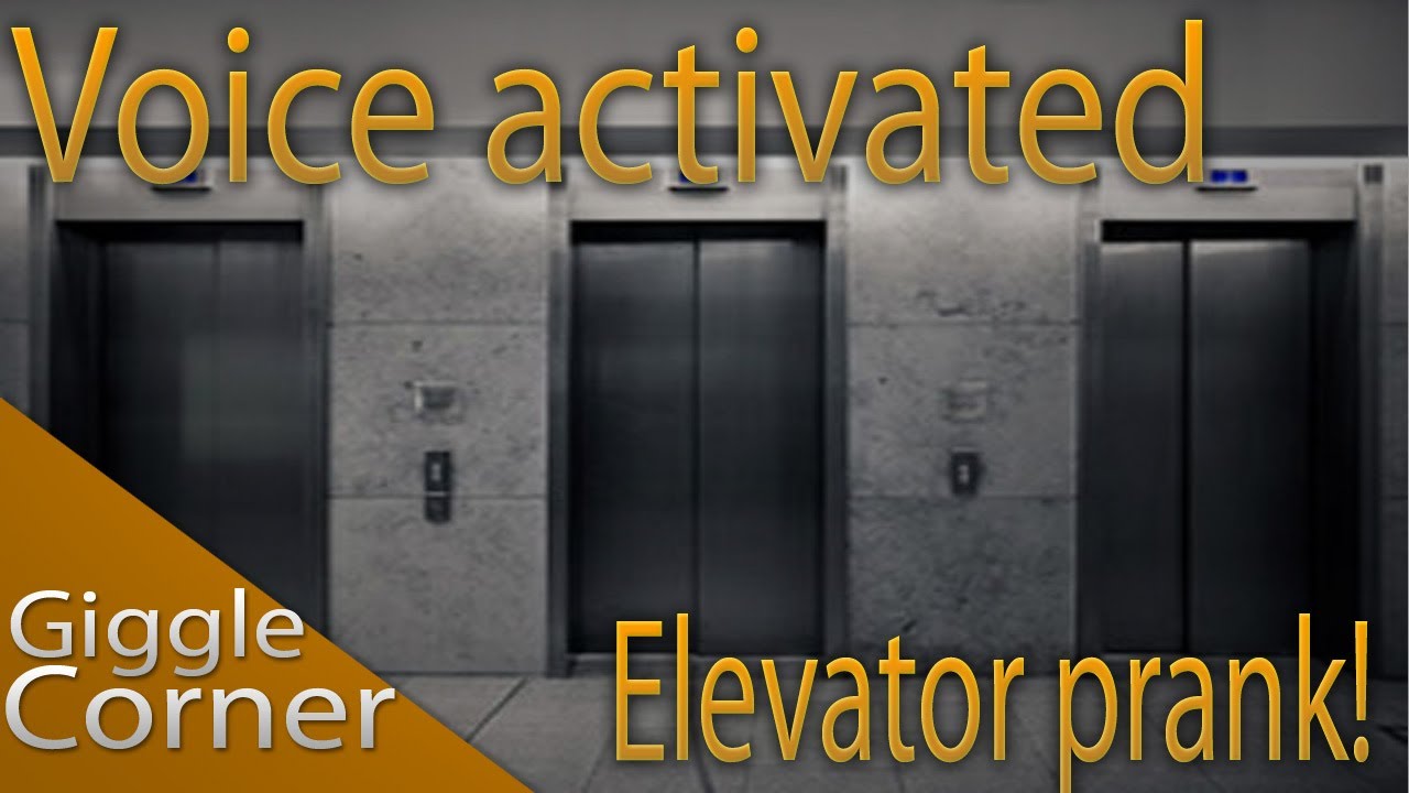 Funny prank - voice activated elevator prank! Hilarious! Best of ...