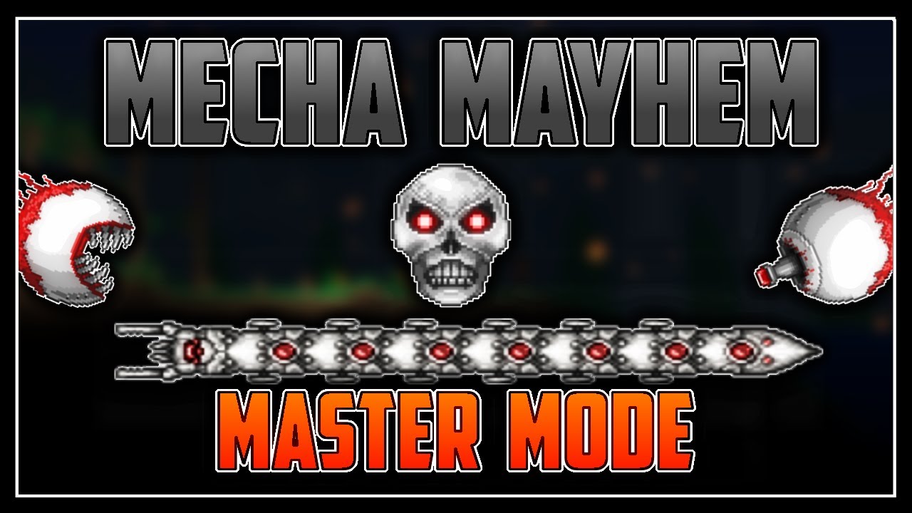 Mecha Mayhem on Master Mode - Terraria Journey's End - YouTube