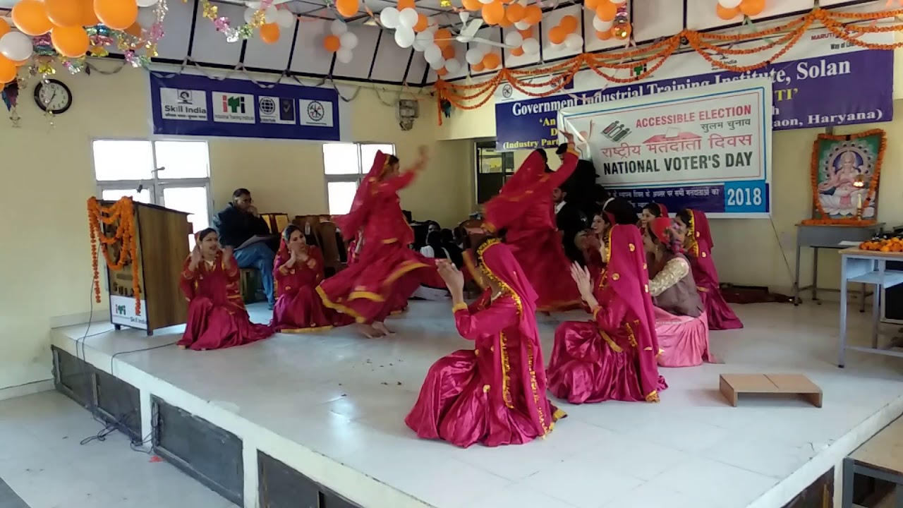 Naati-Group Dance_ITI Solan (2018) - YouTube
