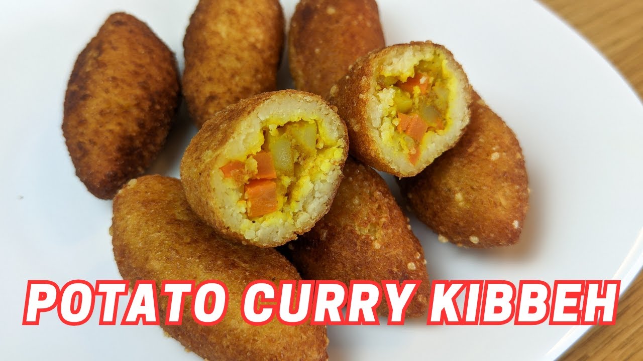 Potato curry kibbeh recipe - YouTube