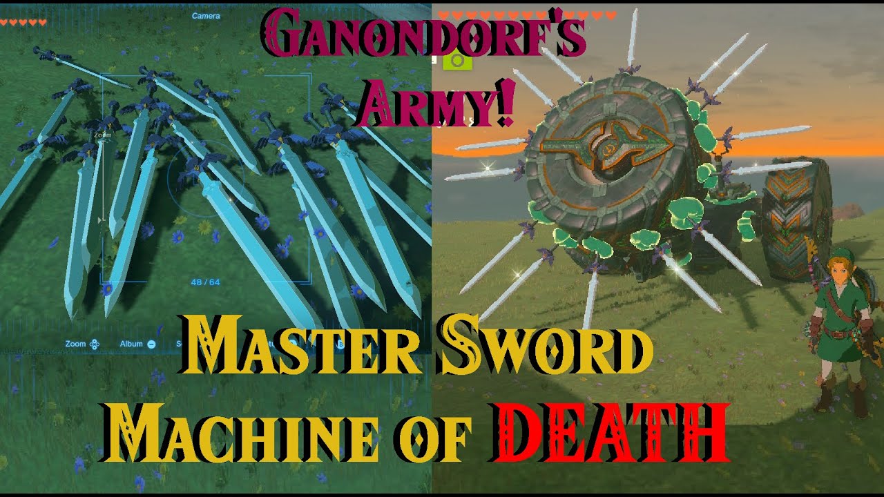 Master Sword Machine of Death! (14 Swords vs Final Bosses) - YouTube
