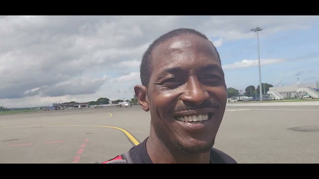 Arusha Airport on the Way to Zanzibar on Precision Air - Tanzania Nov ...