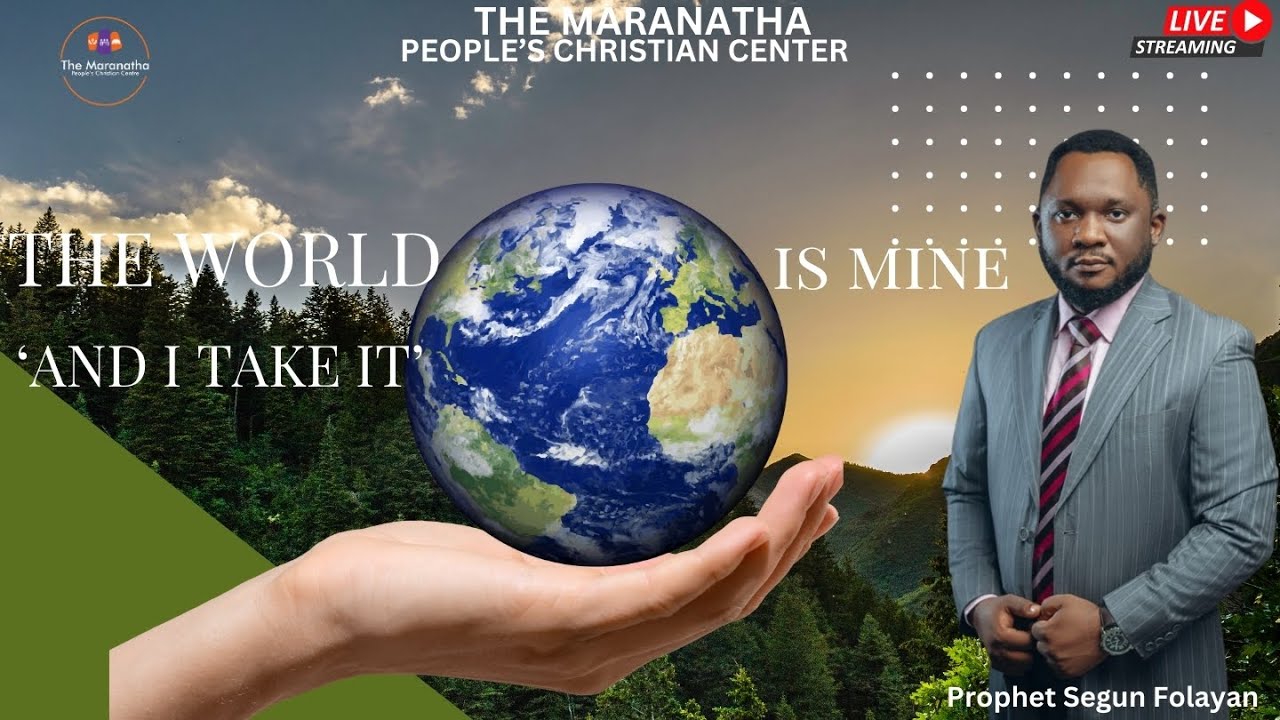 The World is Mine and I Take It/ THE GIFT PART 2 ||Prophet Segun ...