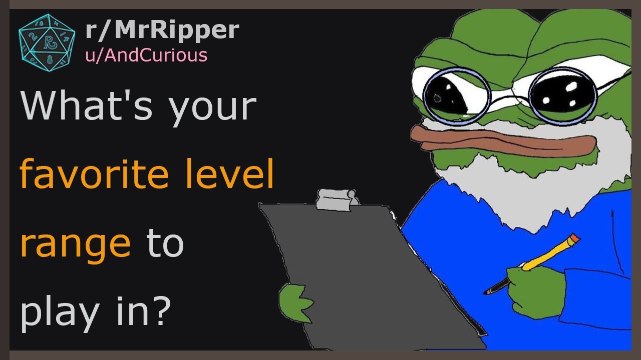 D&D Players, What's your favorite level range to play in? #dnd - YouTube