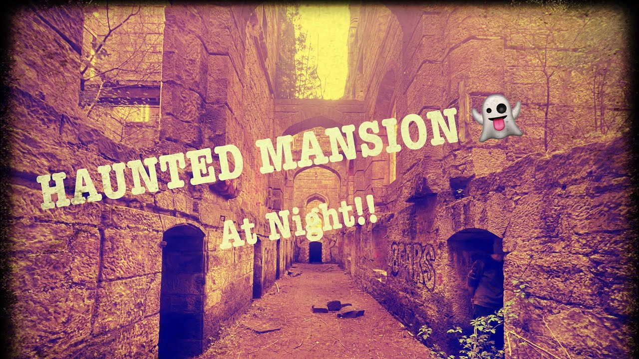 HAUNTED MANSION NIGHT TIME WALK THROUGH!! - YouTube