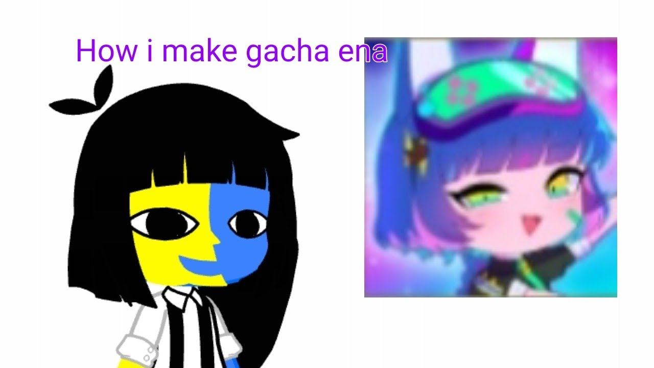 How i make gacha ena in gachaclub - YouTube