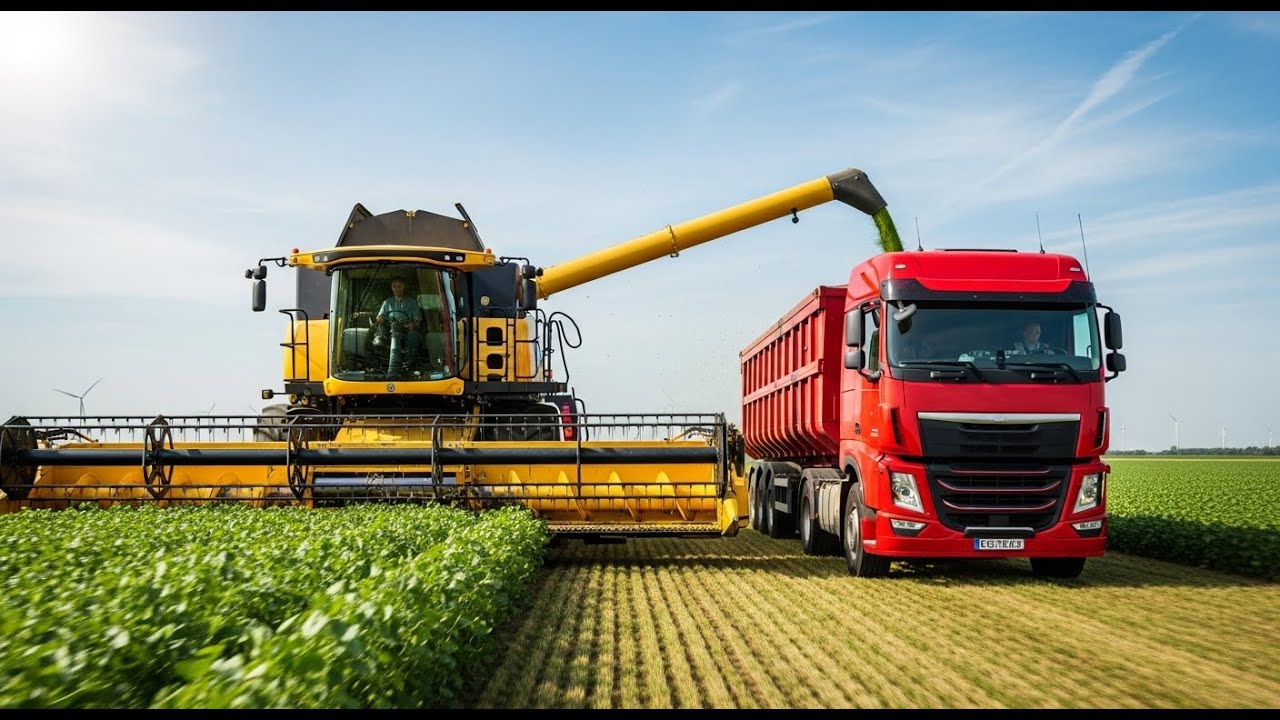 🚜 Harvest 2025: Farmers & Giant Machines Collect Billions of Tons of ...