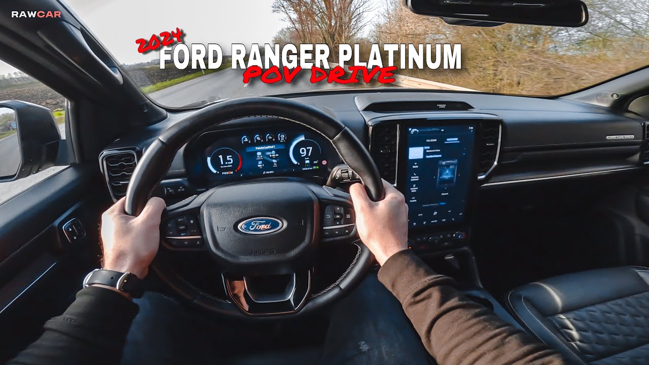 2024 Ford Ranger Platinum V6 - Luxury Pick-up - POV Test Drive 4K - YouTube