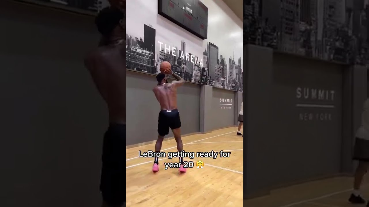 LeBron is locked in for this year 🔥 - YouTube