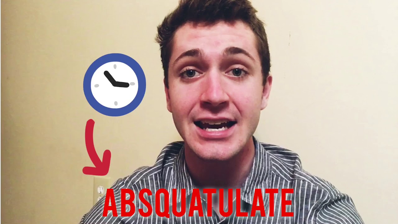 Cool Words Nobody Knows - Absquatulate - YouTube