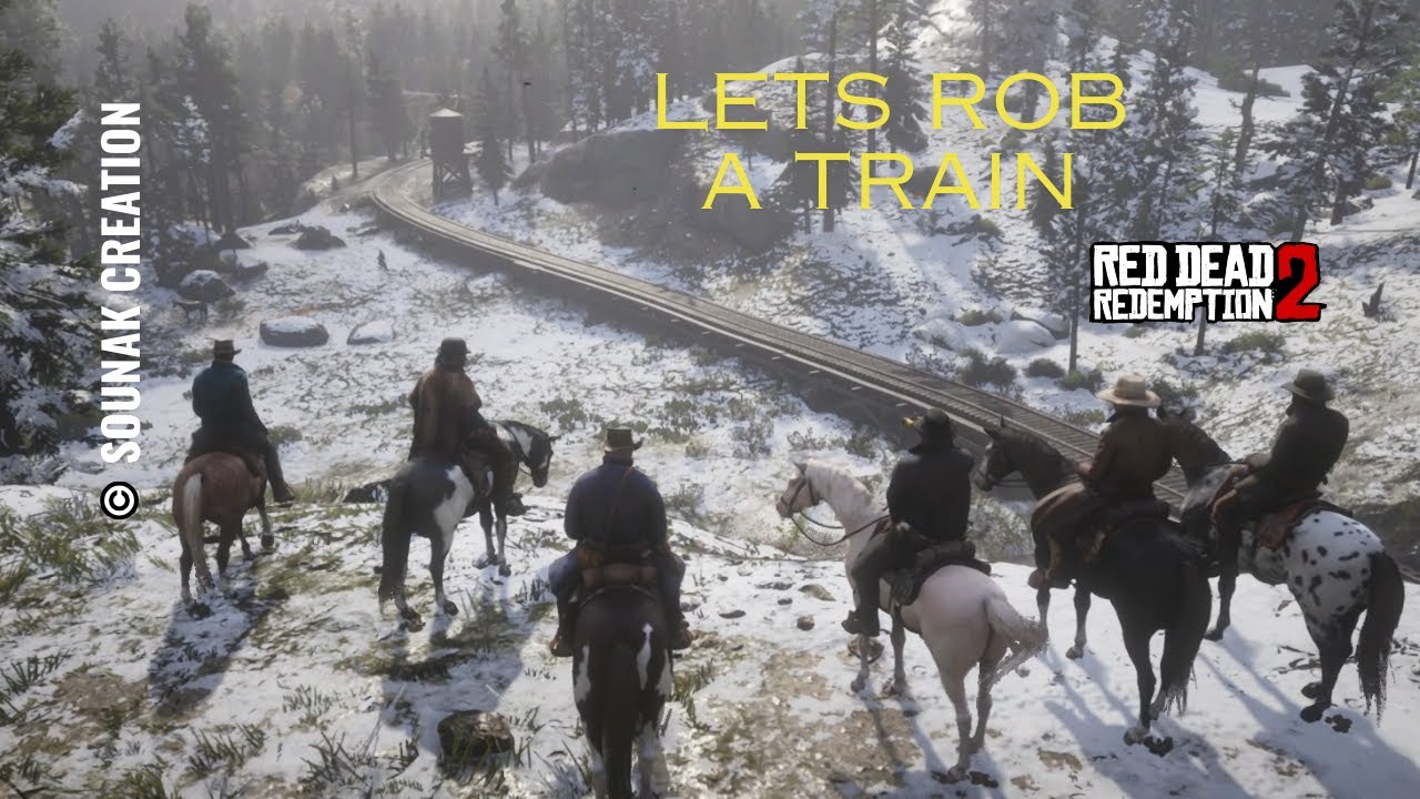 Lets Rob A Train | Red Dead Redemption 2 Gameplay EP-3 | Sounak ...