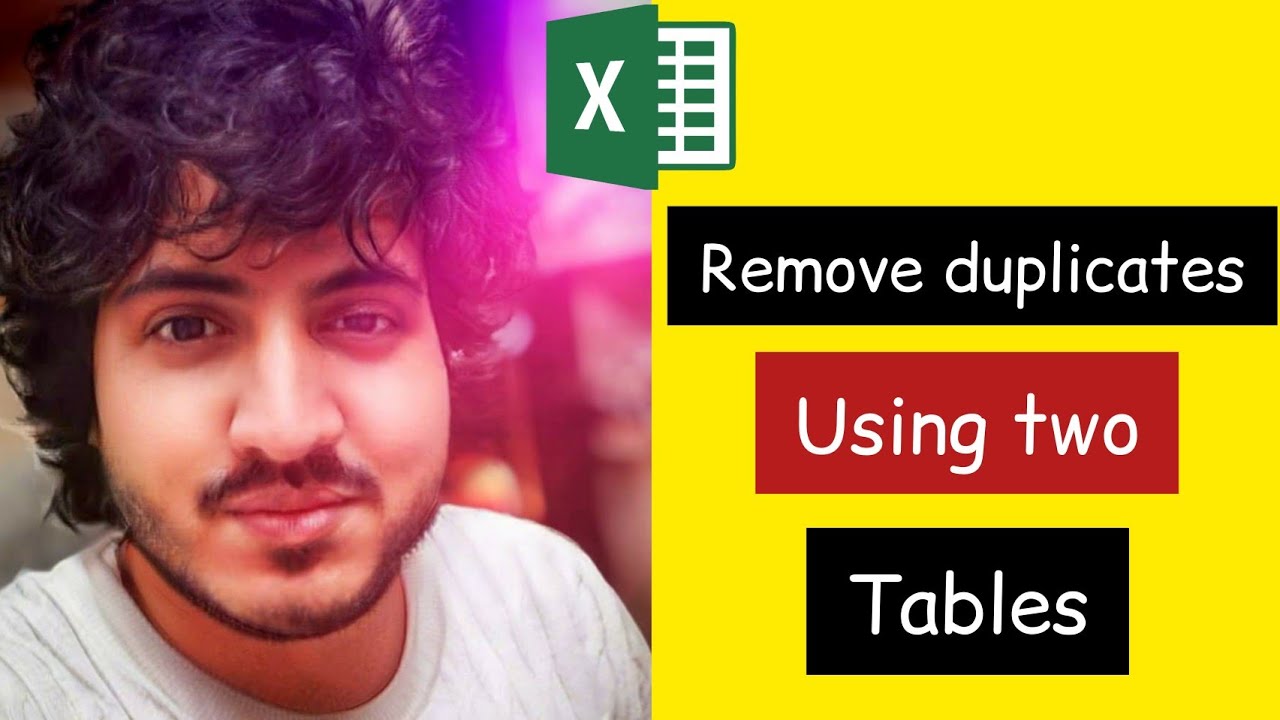 Remove Duplicates From Two Sheets Excel YouTube Remove Duplicates From Two Sheets Excel YouTube