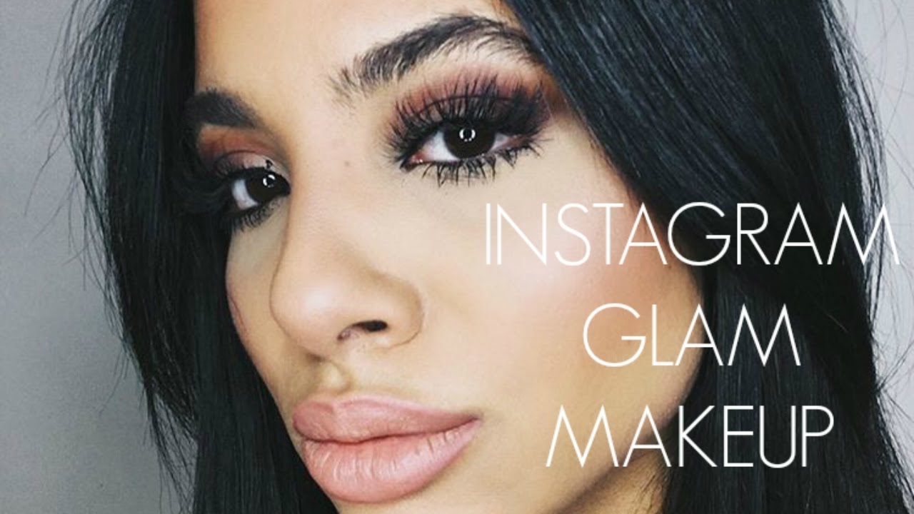 GOING OUT GLAM/INSTA MAKEUP | TUTORIAL - YouTube