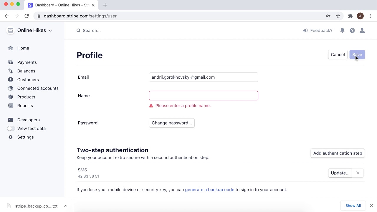 How to CHANGE EMAIL in STRIPE? - YouTube