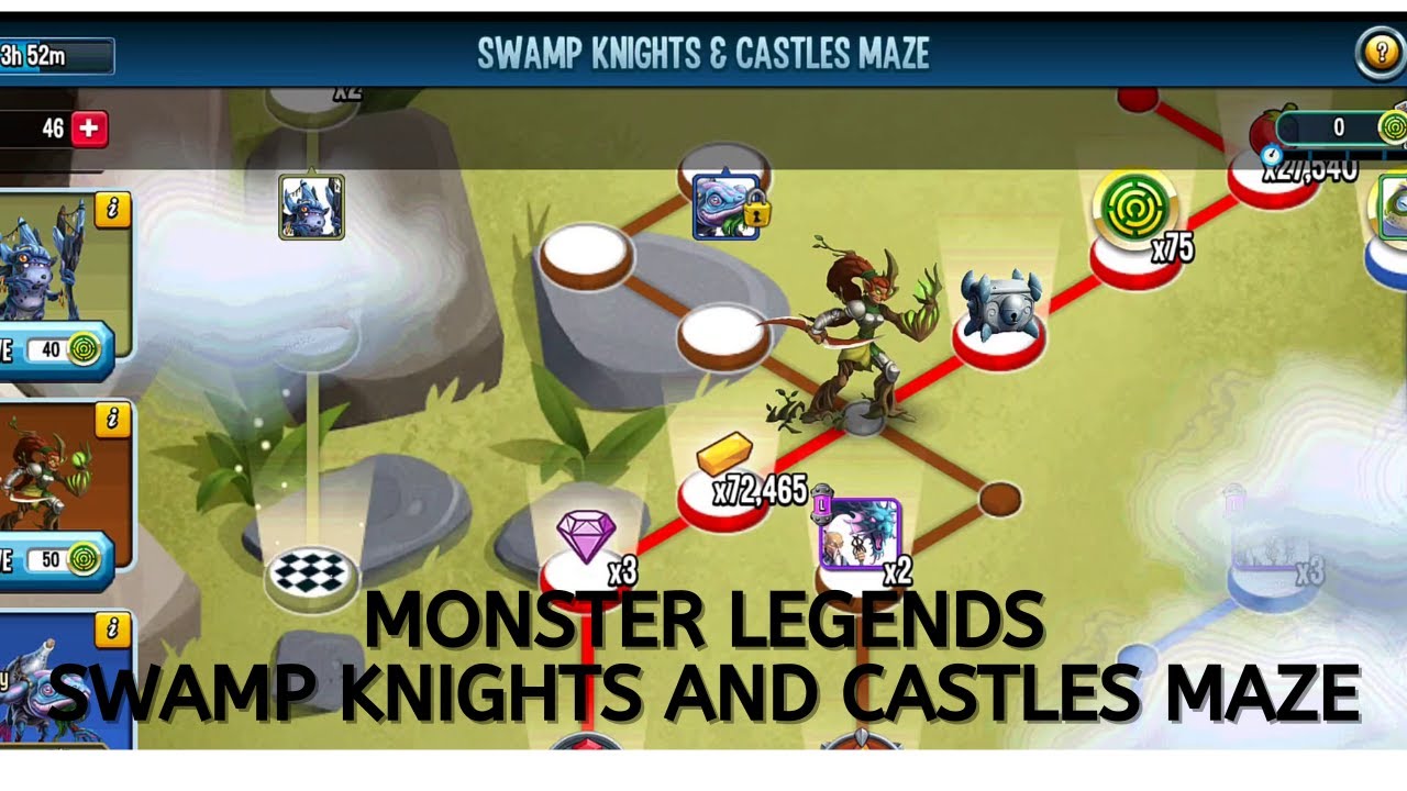 Monster Legends | Swamp Knights And Castle Maze | Gameplay Walkthrough ...