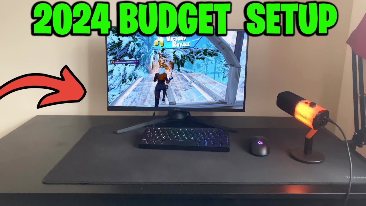 The Best Budget Gaming Setup in 2024... (UNDER $600) - YouTube
