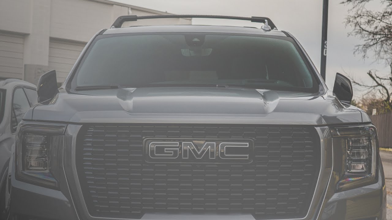 CUSTOMIZED 2021 GMC YUKON WITH CHROME DELETE - YouTube