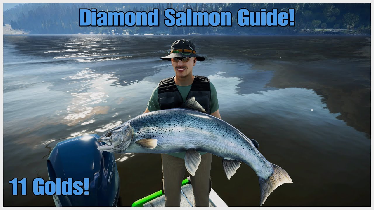 Atlantic Salmon Diamond Hotspot Guide on Trollsporet! - YouTube