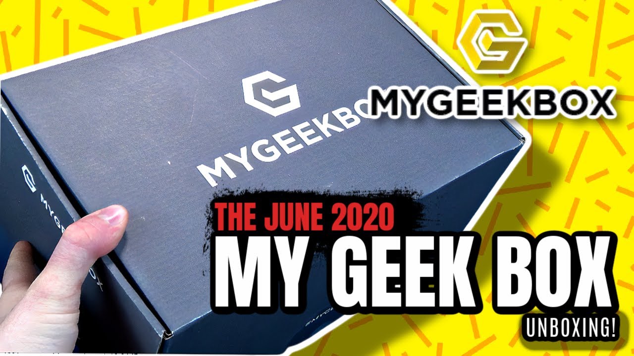 What's inside My Geek Box Subscription Box for July 2020? - YouTube
