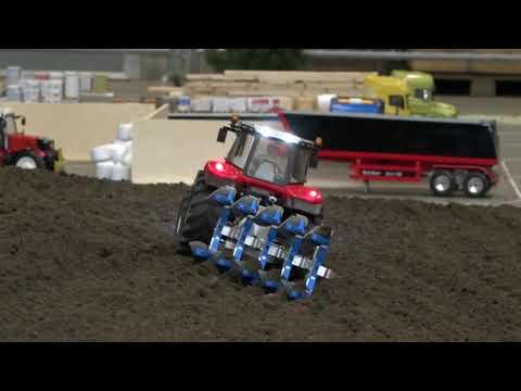 RC HOBBY CASE TRACTOR CONSTRUCTION MACHINE - YouTube