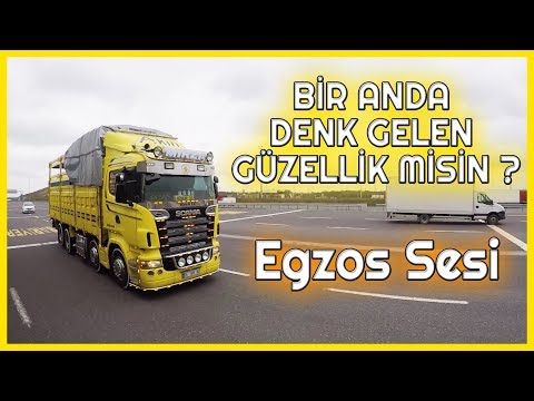 İSTANBUL DÖNÜŞÜ DENK GELEN EGZOS SESİ İLE COŞTURAN SCANIA