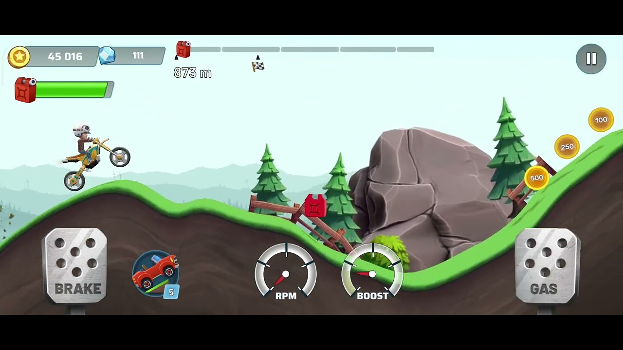 Bike mountain climb jump Game #subscribe #like #stuntvideo #rider # ...