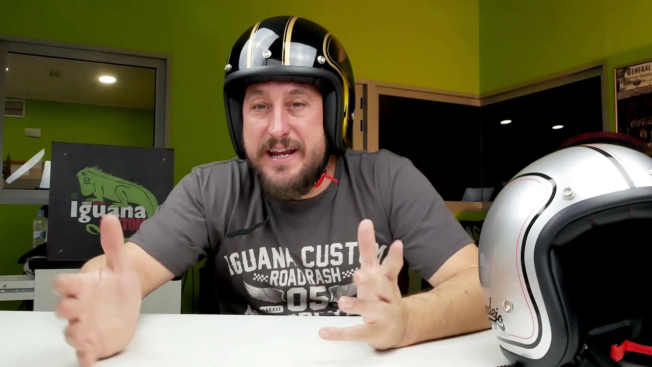 Nuevos Casco Jet Pendejo nuevas decoraciones Classic el casco Vintage ...
