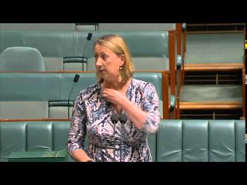 Sharon Bird addresses Parliament on the passing of Gough Whitlam - YouTube