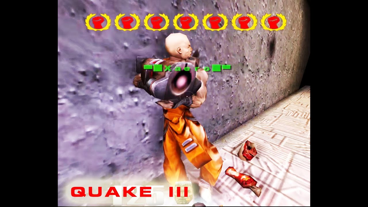 Quake 3 Arena - Medals (13 Gauntlet, 75 Impressive, 55 Excellent) - YouTube