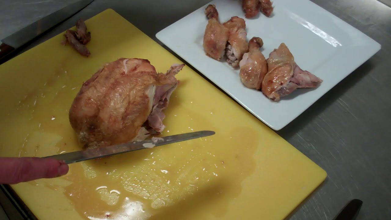 How to Carve a Chicken - YouTube
