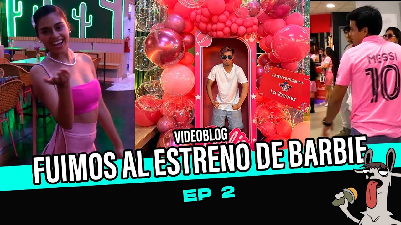 FUIMOS AL ESTRENO DE BARBIE Y CASI TERMINAMOS EN UN CHONGO *TERMINA MAL ...