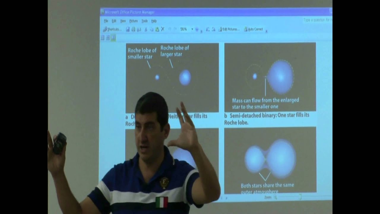 Lecture 12a (Mass Transfer in Binary Stars) - YouTube
