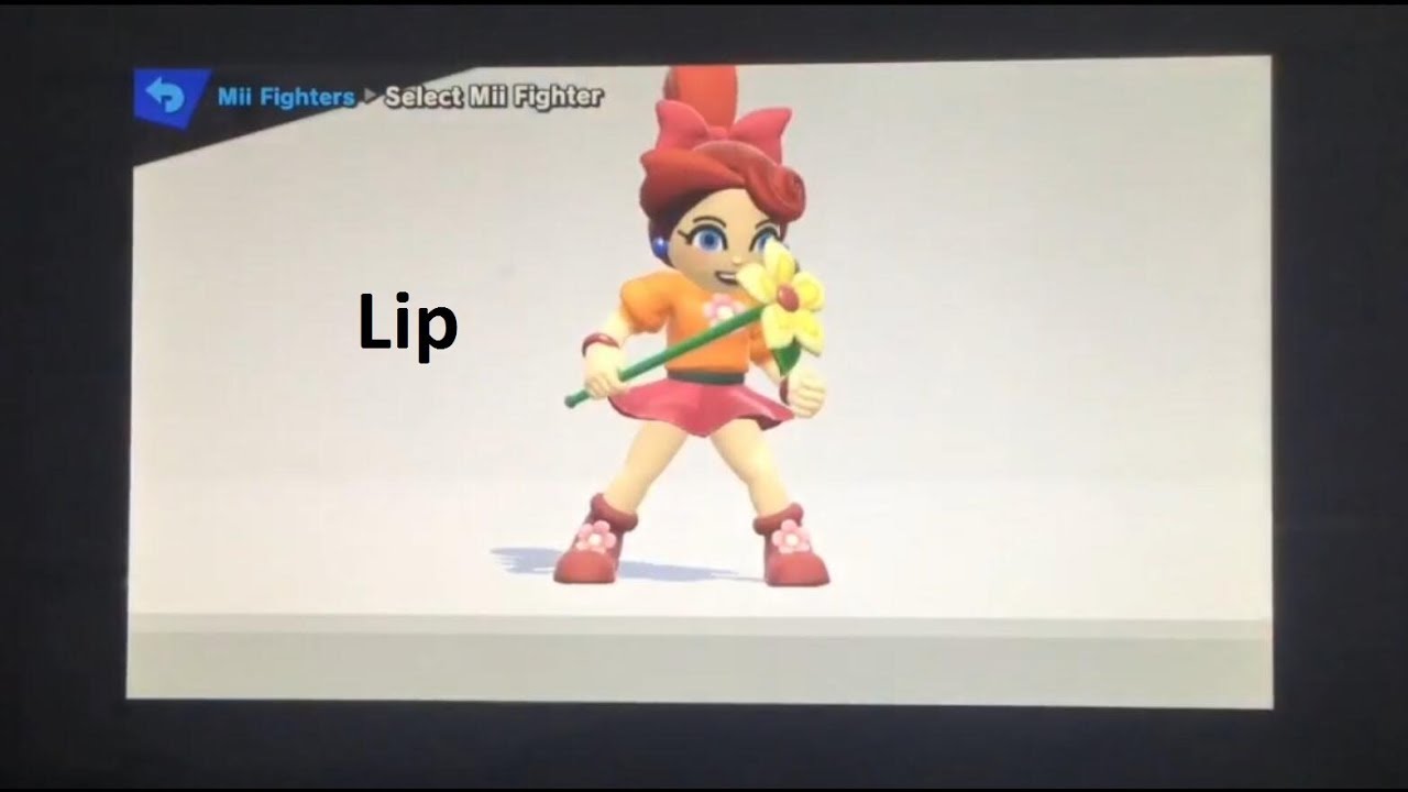 Lip Mii Creation Guide - YouTube