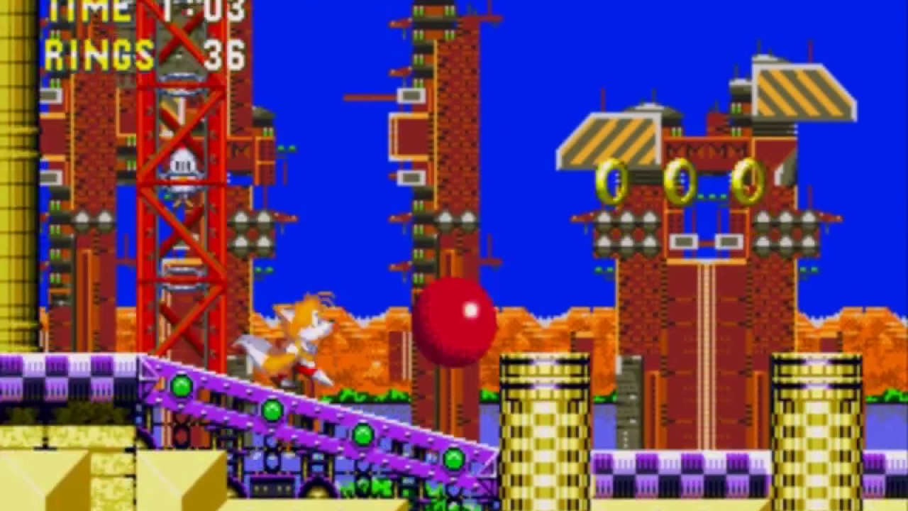 Sonic 3 Complete - Knuckles and Tails Team up (Launch Base) - YouTube